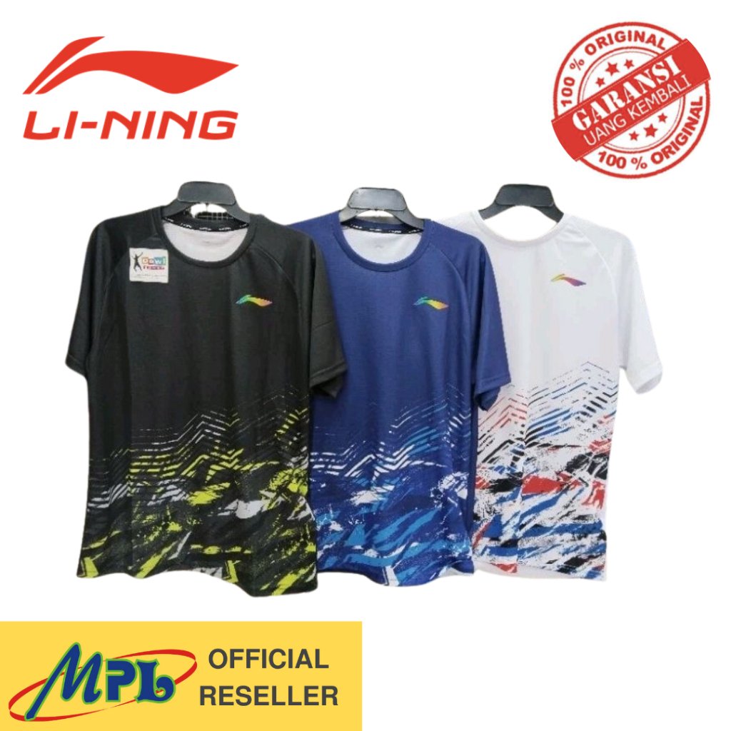 Jual BAJU BADMINTON LINING ATSU 791 | Shopee Indonesia