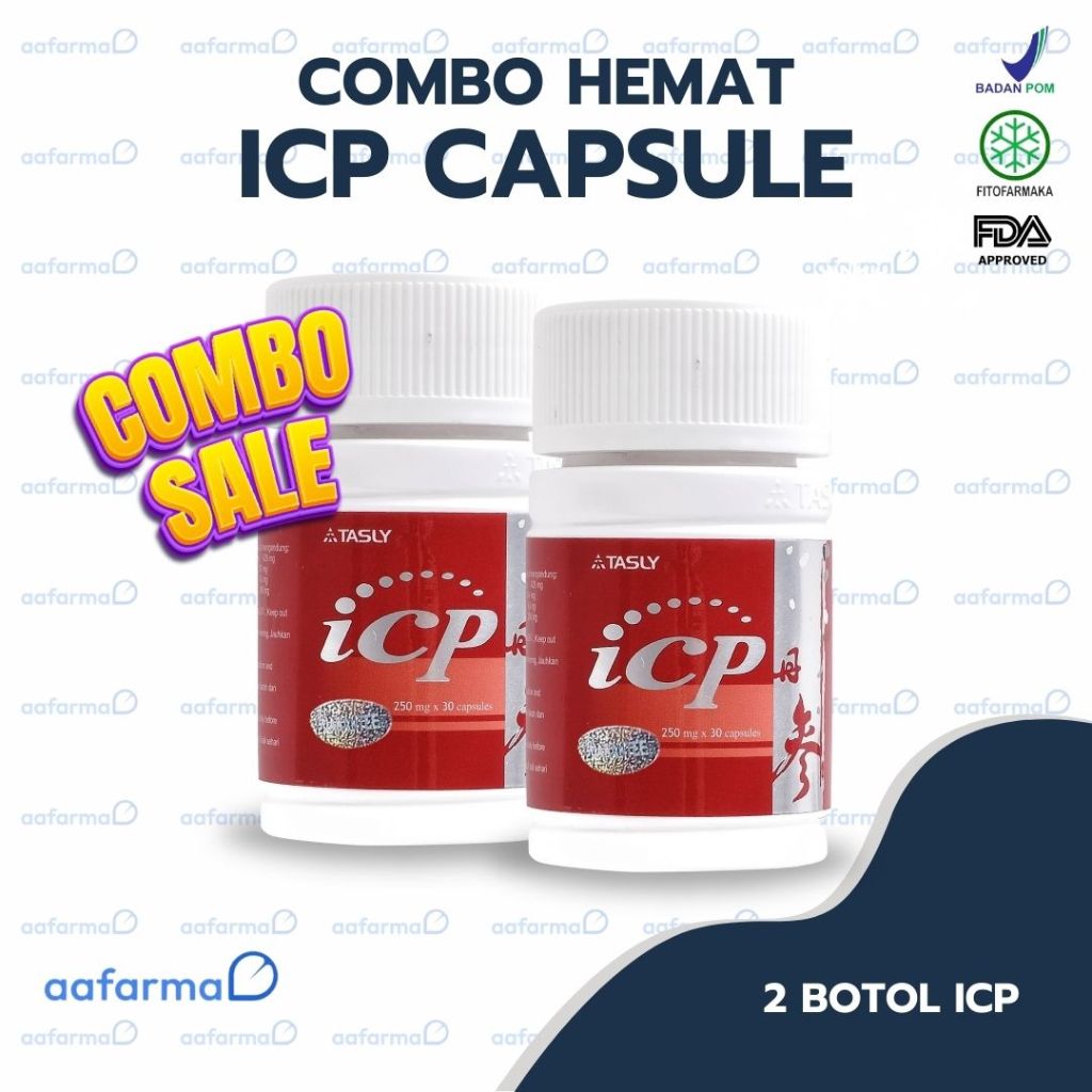 Jual TAsLY ICP Capsule Combo Hemat (2 Botol) | Shopee Indonesia