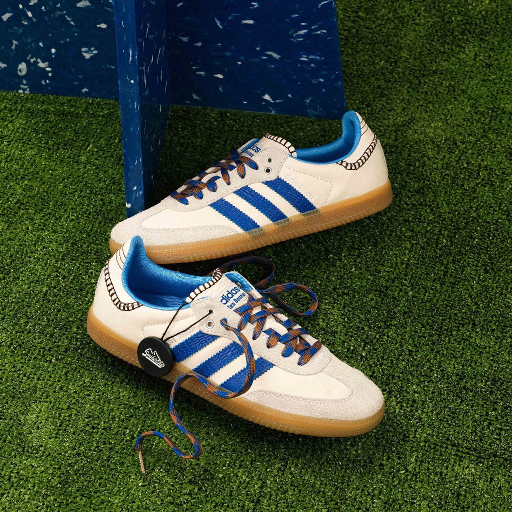 Jual Adidas Samba Nylon Wales Bonner Wonder Clay Royal Blue | Shopee ...