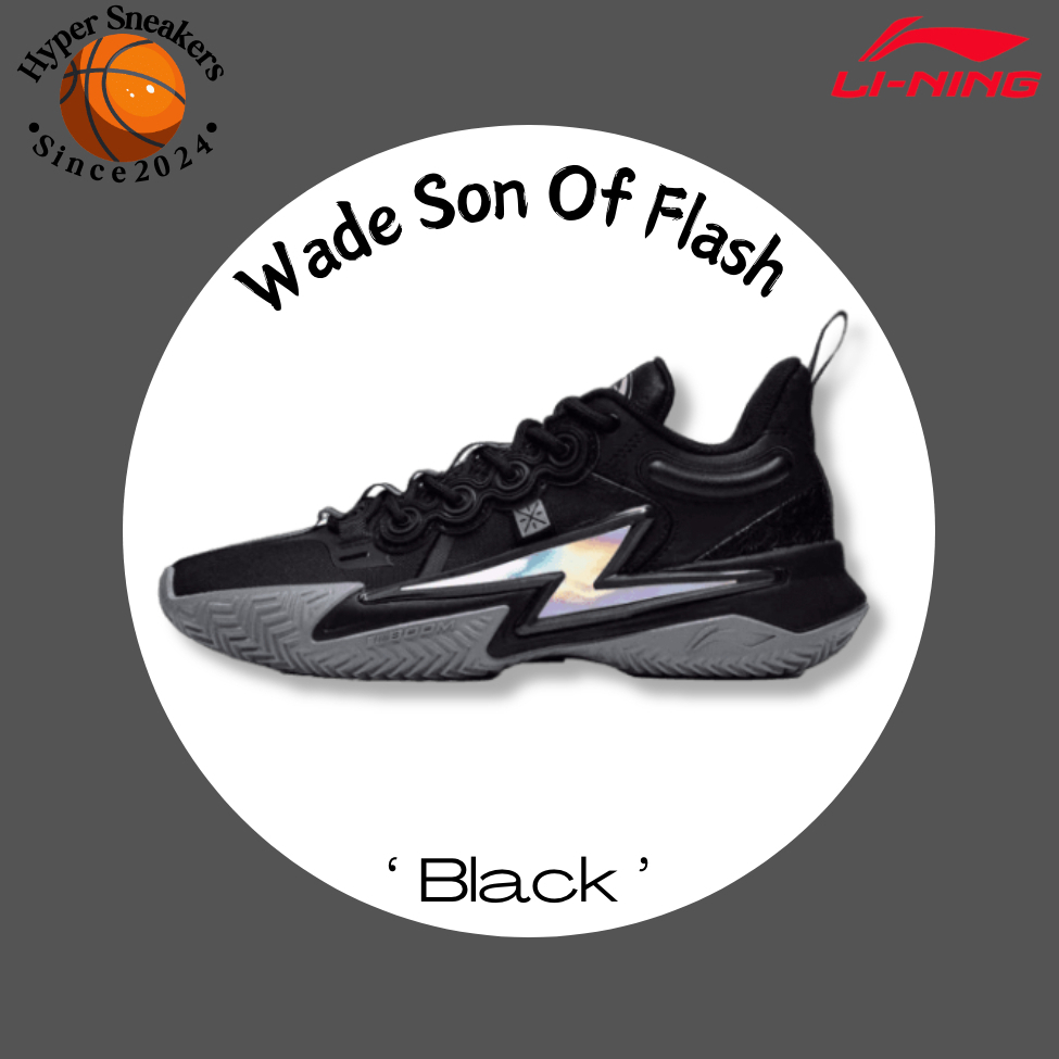 Jual Sepatu basket Li Ning Wade Son of Flash 'Black' ABPT019-7 | Shopee ...