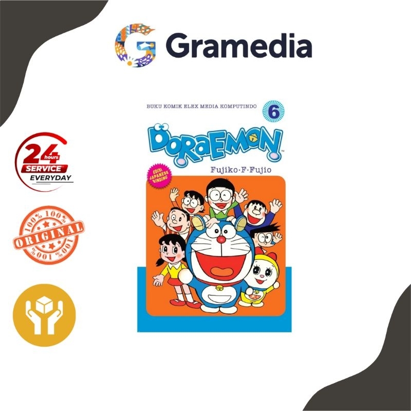 Jual Gramedia Mega - Doraemon 06 (2024) | Shopee Indonesia
