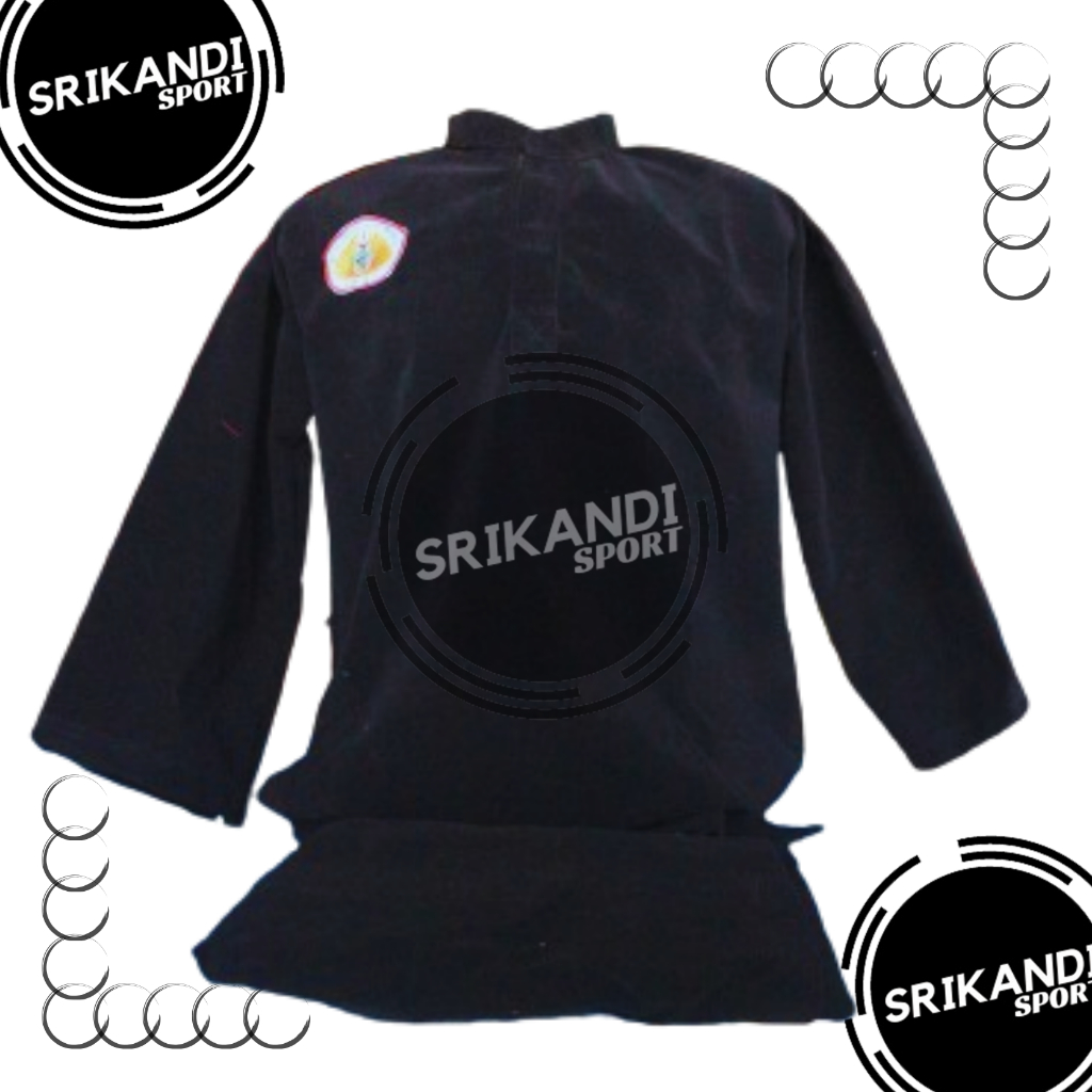 Jual Seragam Silat Seni BLUDRU Baju Tunggal Ganda Kain BELUDRU Pakaian Silat Sakral - SRIKANDI ...