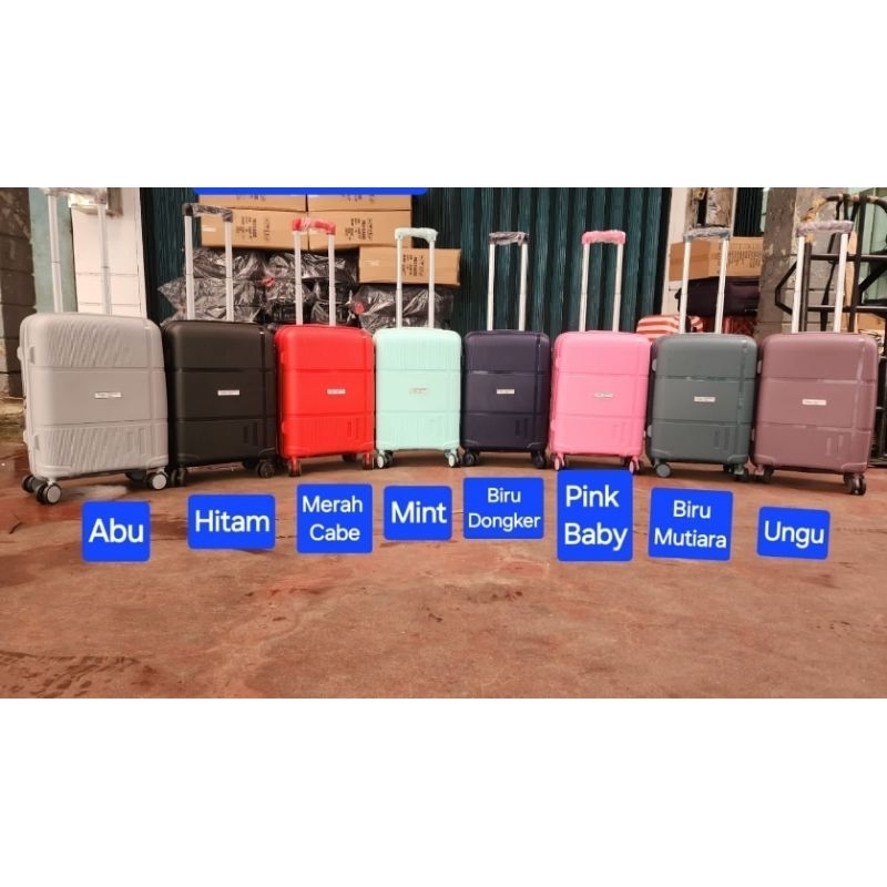 Jual KOPER POLYPROPYLENE POLO SAVAGE - POLO 20 inch dan koper bagasi 24 ...