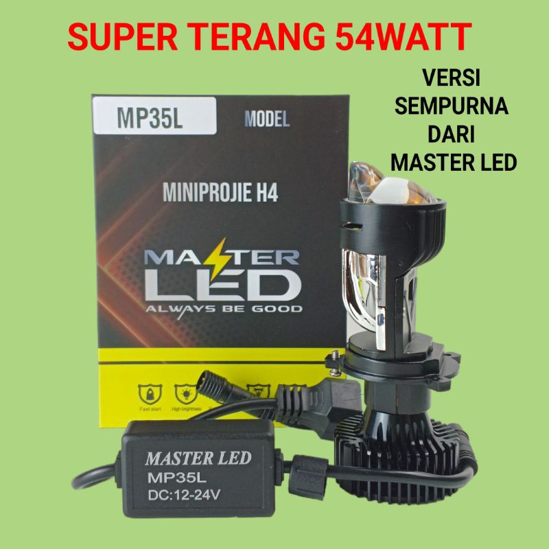 Jual LAMPU LED MINI PROJIE BILED MOBIL MOTOR H4 MASTER LED MP35L ...
