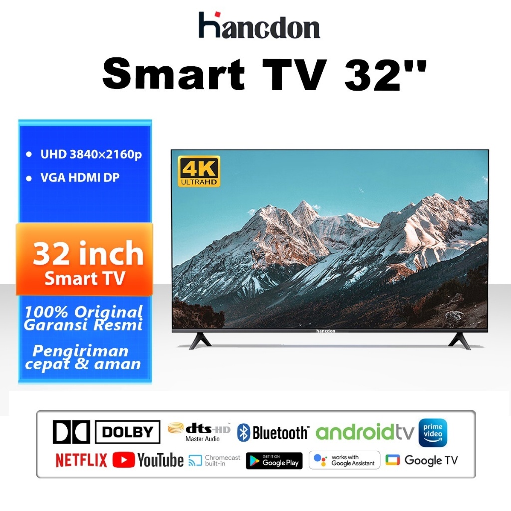 Jual Smart TV 40 inch 4K Google TV 40 inch Android TV Dolby Audio ...