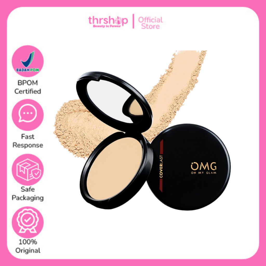 Jual OMG OH MY GLAM COVERLAST TWO WAY CAKE SPF 20 PA++ | BEDAK PADAT ...