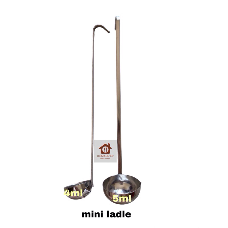 Jual Tanica Mini Ladle 20ml dan 40ml / centong kuah soup gula cair ...