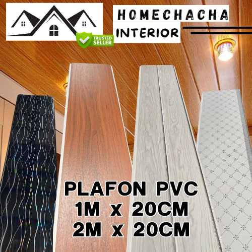 Jual [ TERMURAH ] PLAVON PVC UKURAN 1 DAN 2 METER TEBAL 8MM MINIMALIS ...
