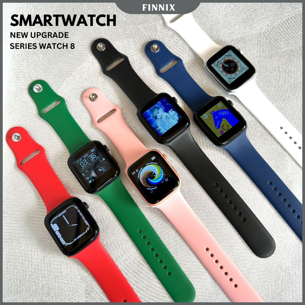 Jual (Ori Bergaransi) Smartwatch Series Watch 8 Terbaru T500 Layar ...