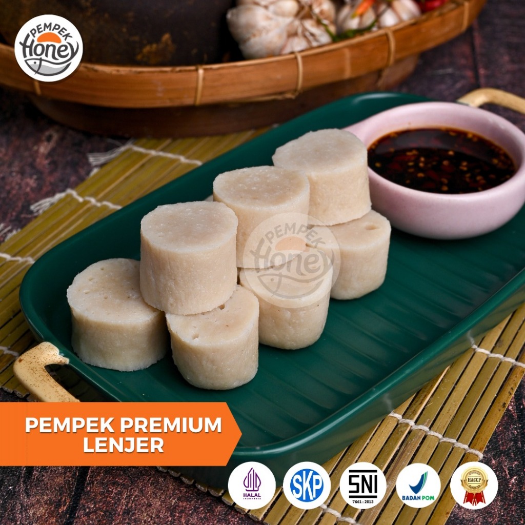 Jual PEMPEK HONEY Premium Lenjer Besar Ikan Tenggiri Super, Tanpa ...