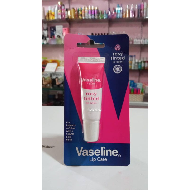 Jual Vaseline Rosy Tinted Lip Balm 10g | Shopee Indonesia