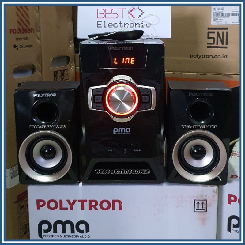 Jual Speaker Polytron Multimedia Speaker PMA 9321 - Speaker Portable ...