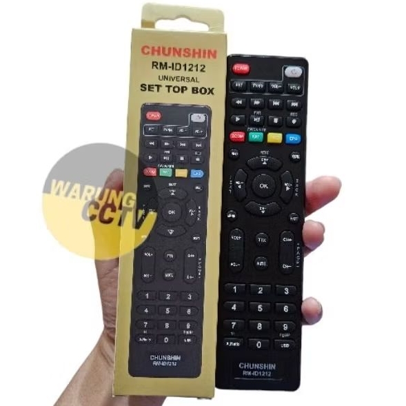 Jual REMOTE SET TOP BOX CHUNSHIN RM-IDN1212 UNIVERSAL remot stb matrix ...