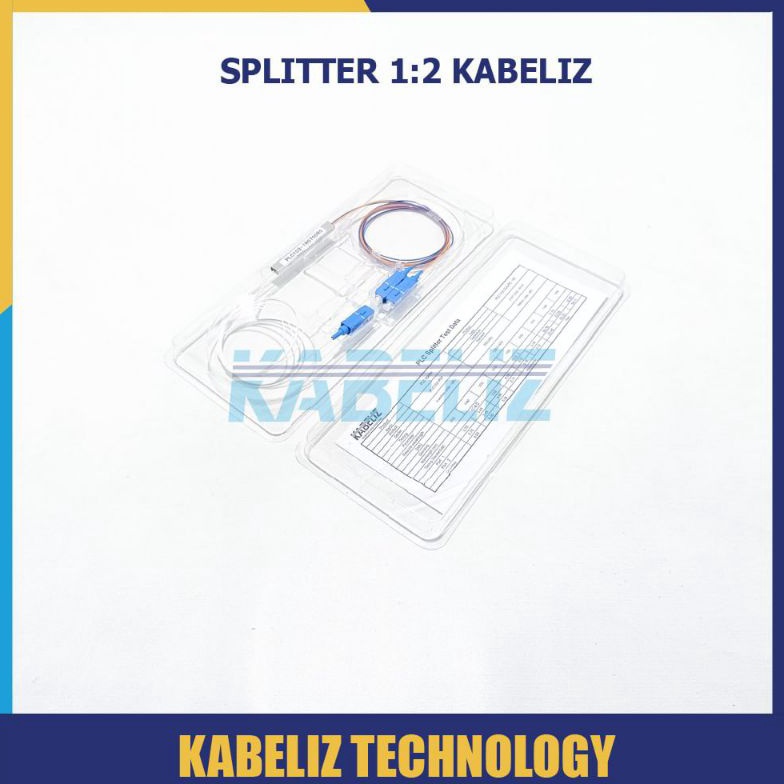 Jual KODE X78X PLC Splitter pasif ftth catv fiber optic 1x2 12 12 bukan ...