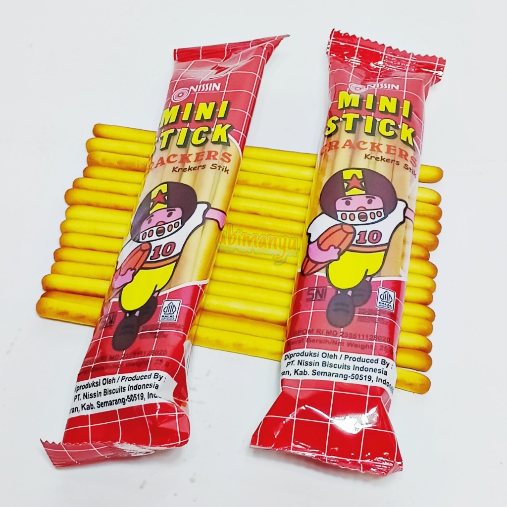 Jual nissin mini stick crackers 25 gram | Shopee Indonesia