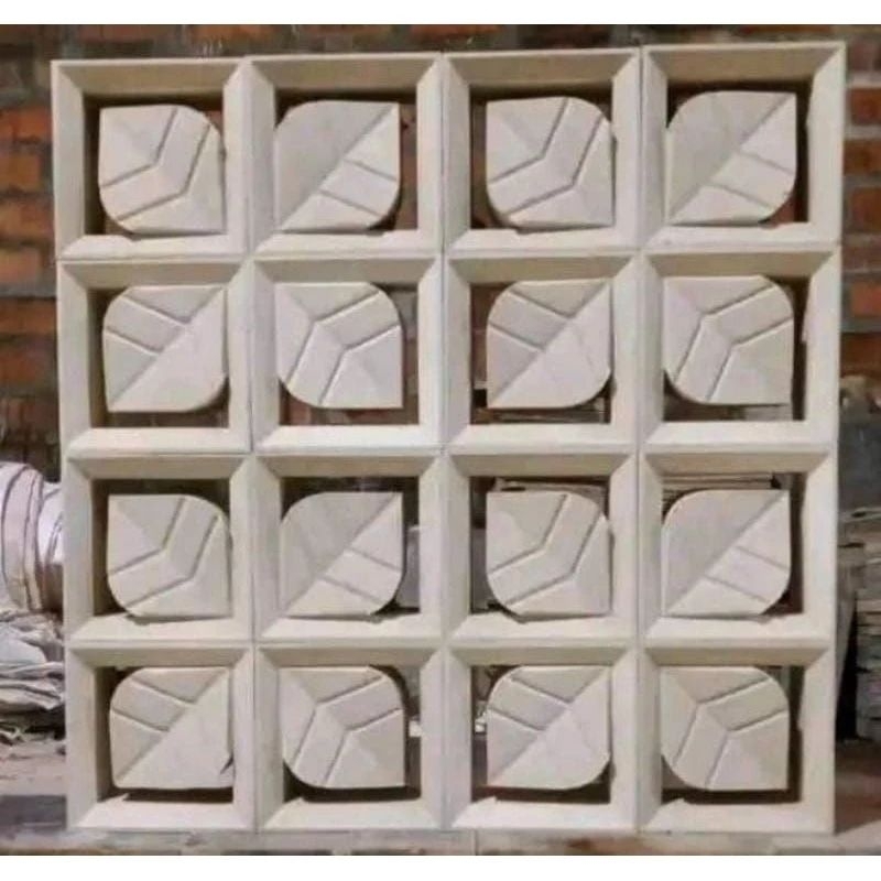 Jual Roster beton , roster minimalis , roster , roster motif daun ...