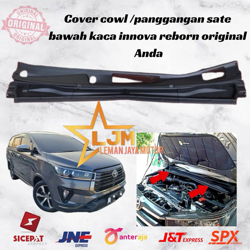 Jual Cover cowl /panggangan sate bawah kaca innova reborn original ...