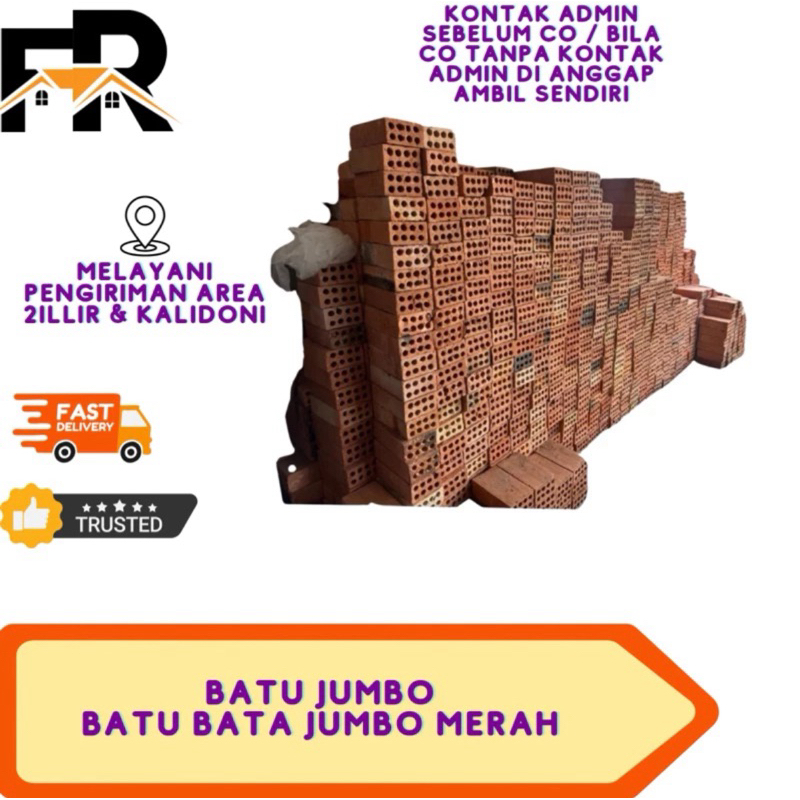 Jual Batu Bata Besar / Batu Bata Jumbo | Shopee Indonesia