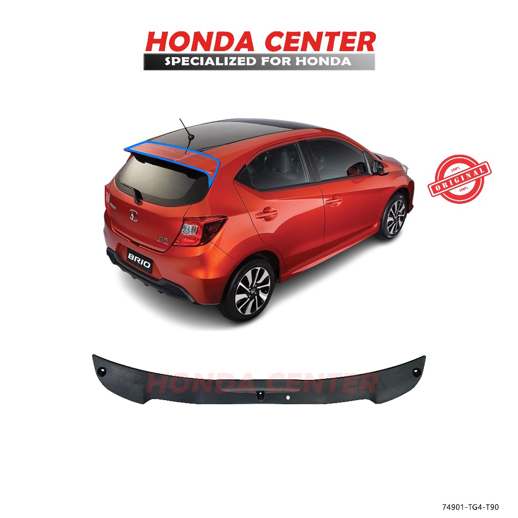 Jual Cover Tutup Spoiler Brio Rs 2019 2020 2021 2022 2023 2024 | Shopee ...