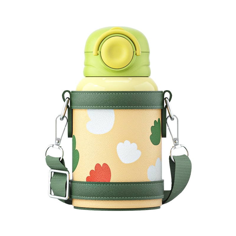 Jual Tumbler Stainless/ Botol Stainless Anak 450ML/ 2in1 Botol Minum ...