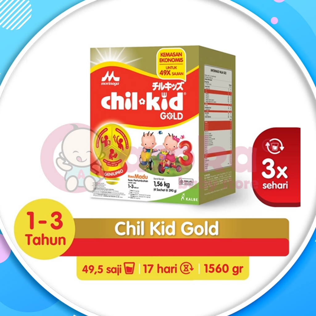 Jual Chil KID Gold Reguler Vanila Madu 1.56Kg Susu Pertumbuhan Kembang ...