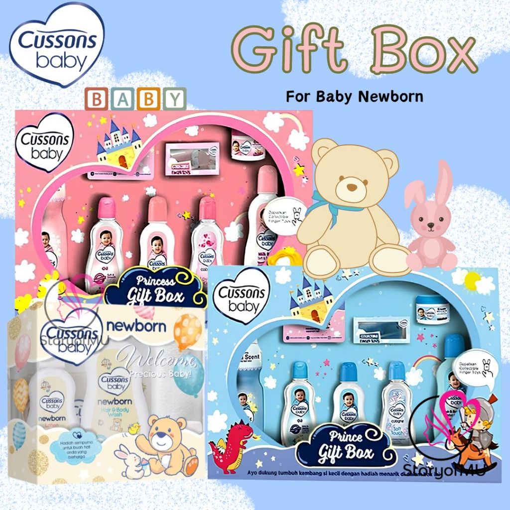 Jual ️ StoryofMU ️ CUSSONS Gift Each Princess Prince Gift Box Isi 6 Pcs ...
