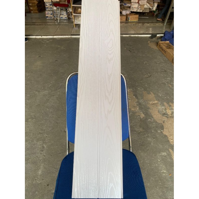 Jual Plafon pvc serat kayu putih natt doff 1711DFN | Shopee Indonesia