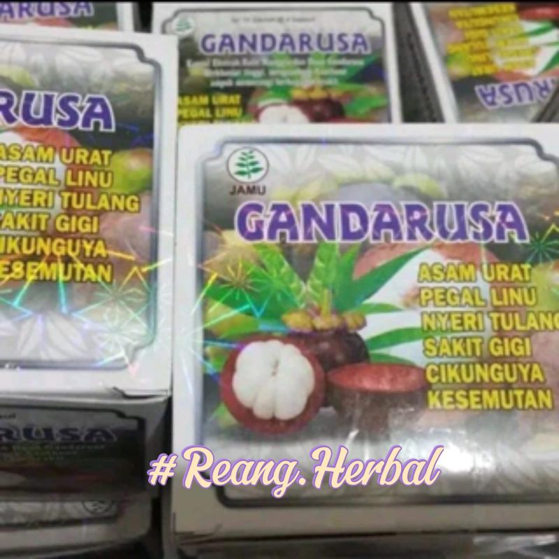 Jual GANDARUSA KAPSUL HERBAL | Shopee Indonesia