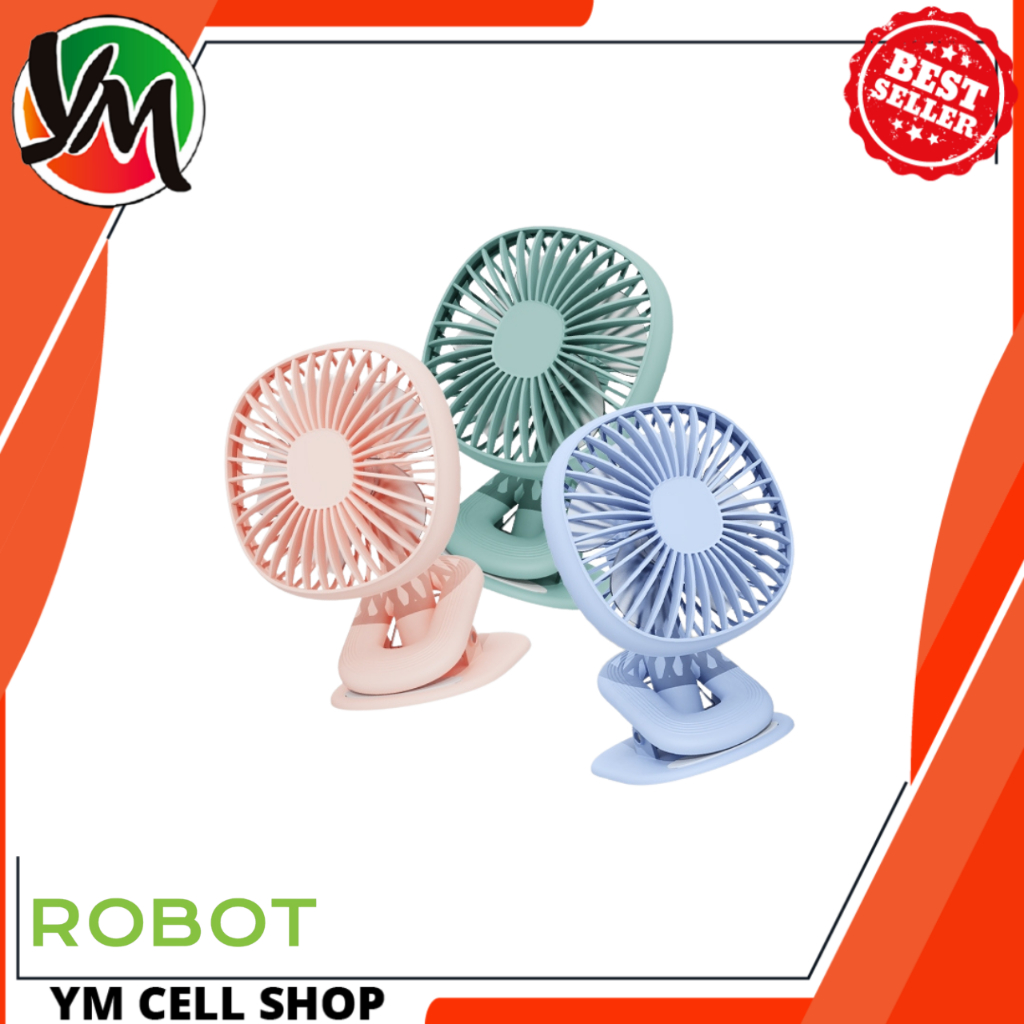 Jual KIPAS ROBOT RT-BF10B Robot Mini Fan RT-BF10B Kipas Angin Portable ...