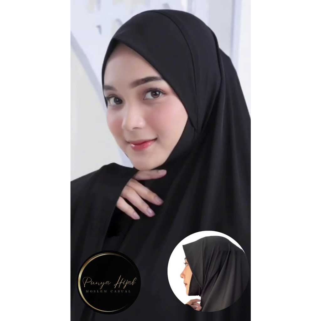 Jual Hijab Dagu Non Pad Malaysia Jumbo Jersey Premium XXXXL | Shopee Indonesia