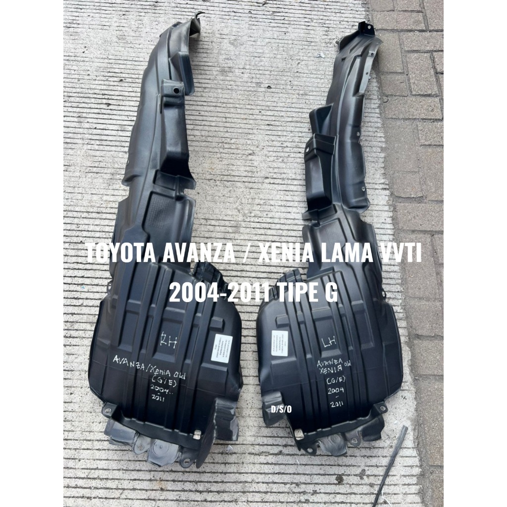 Jual INNER LINER FENDER AVANZA XENIA VVTI TIPE G 2004 2005 2006 2007 ...