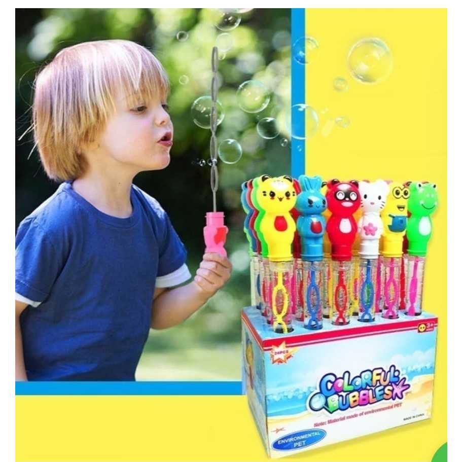 Jual Mainan Gelembung Sabun Stik Panjang Tiup Balon Gelembung Stick ...