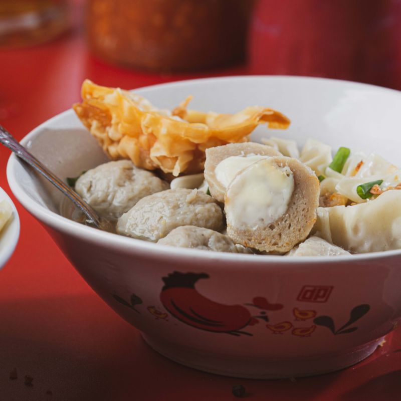 Jual Bakso isi Moza Bakwan Sowan (Kemasan Mini isi 5 Biji) | Shopee ...