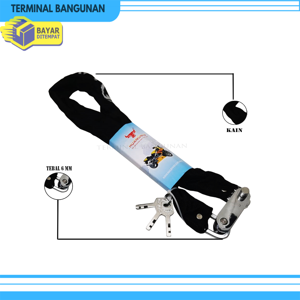 Jual Gembok Rantai Motor Gembok Pengaman Motor | Shopee Indonesia