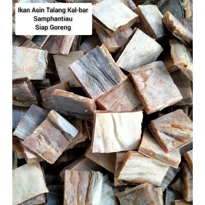 Jual IKAN Asin TALANG Kalimantan (±250gr) Sampanthiau / Yam Pou / Ikan ...