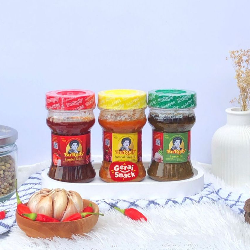 Jual Sambal Botol Bu Rudy All Varian Oleh2 Khas Surabaya Best Seller ...