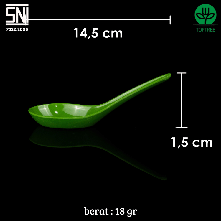 Jual Sendok Bubur Melamin Tebal Anti Pecah Tahan Panas Melamine Sendok ...