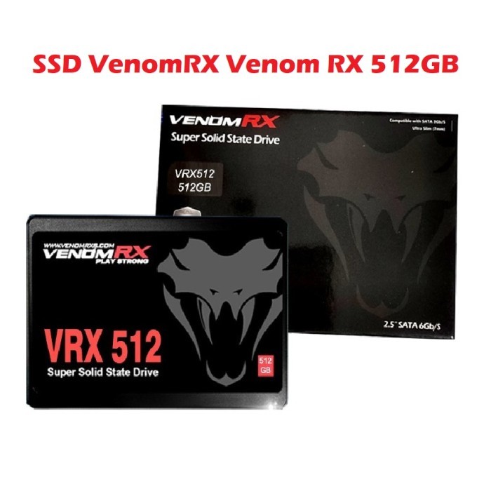 Jual SSD VenomRX 512GB SATA 2,5" SSD Venom RX 512 GB SSD SATA 2,5 ...