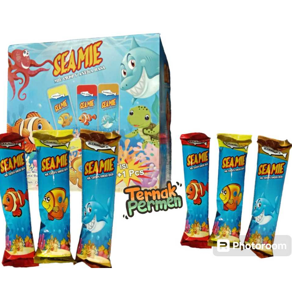 Jual SEAMIE MIE CRISPY ANEKA RASA ISI 21 PCS | Shopee Indonesia