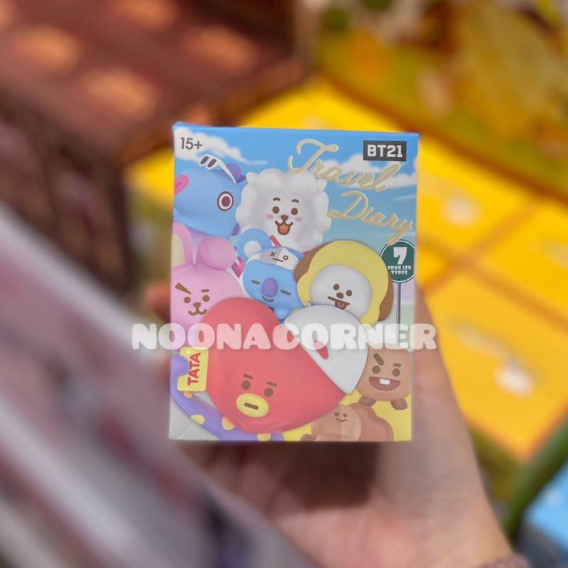 Jual Miniso x BT21 ‼️ Blind Box Travel Diary BT21 Figure Collections ...