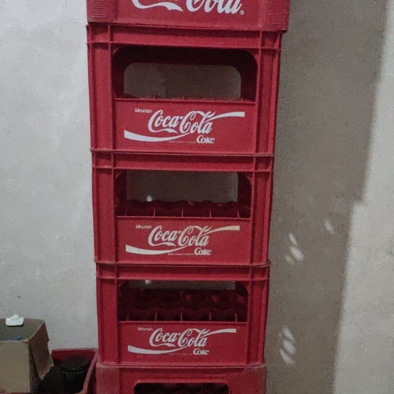 Jual KRAT COCA-COLA KECIL ISI 24 BOTOL KRAT ANTIK | Shopee Indonesia