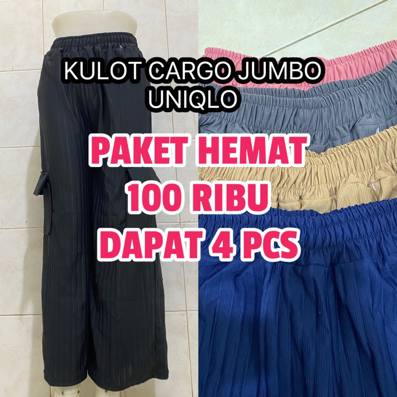 Jual KULOT CARGO JUMBO UNIQLO (PAKET HEMAT 100 RIBU DAPAT 4 PCS ... Jual KULOT CARGO JUMBO UNIQLO (PAKET HEMAT 100 RIBU DAPAT 4 PCS ...