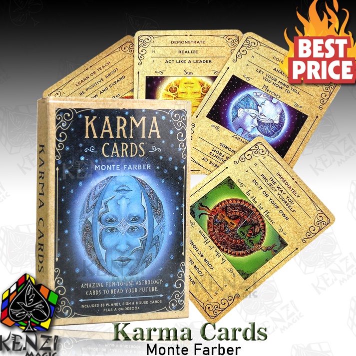 Jual KODE V75W Kartu Oracle Karma Cards Monte Farber Oracle Cards Tarot | Shopee Indonesia