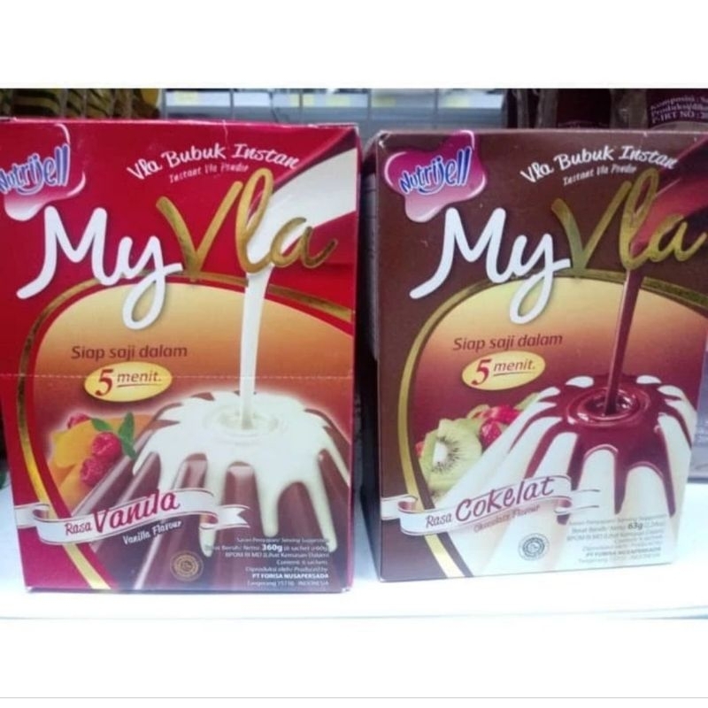 Jual My Vla Nutrijell ( box ) | Shopee Indonesia