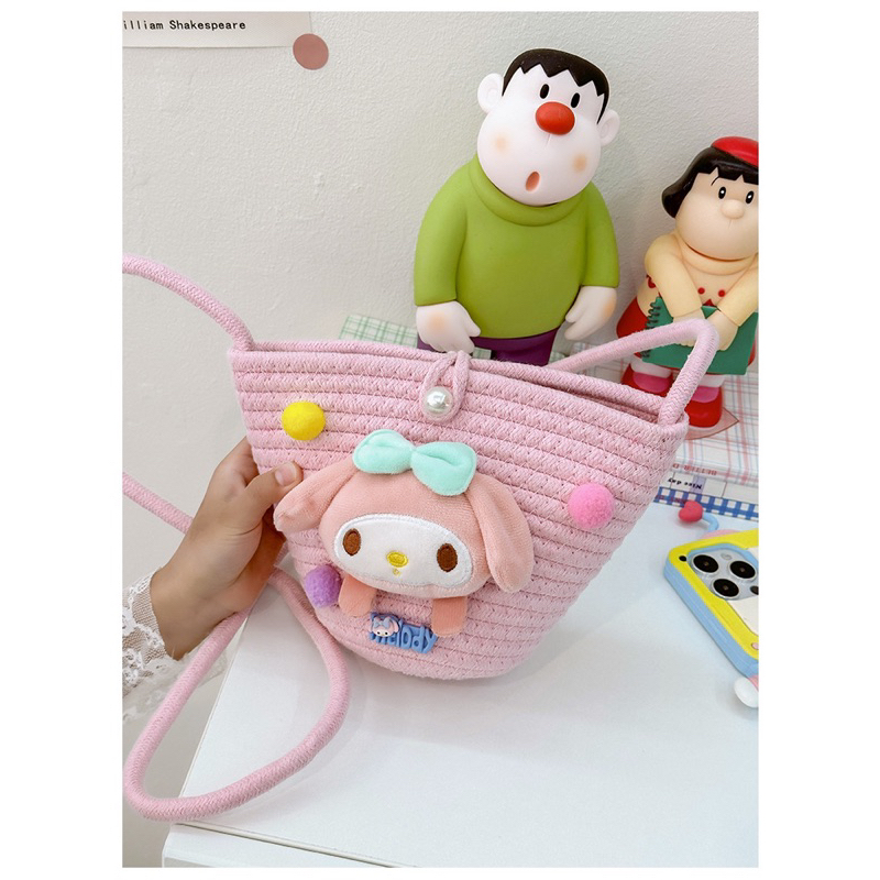Jual Tas Selampang Anak Perempuan Karakter Kuromi Cinamorol Melody ...