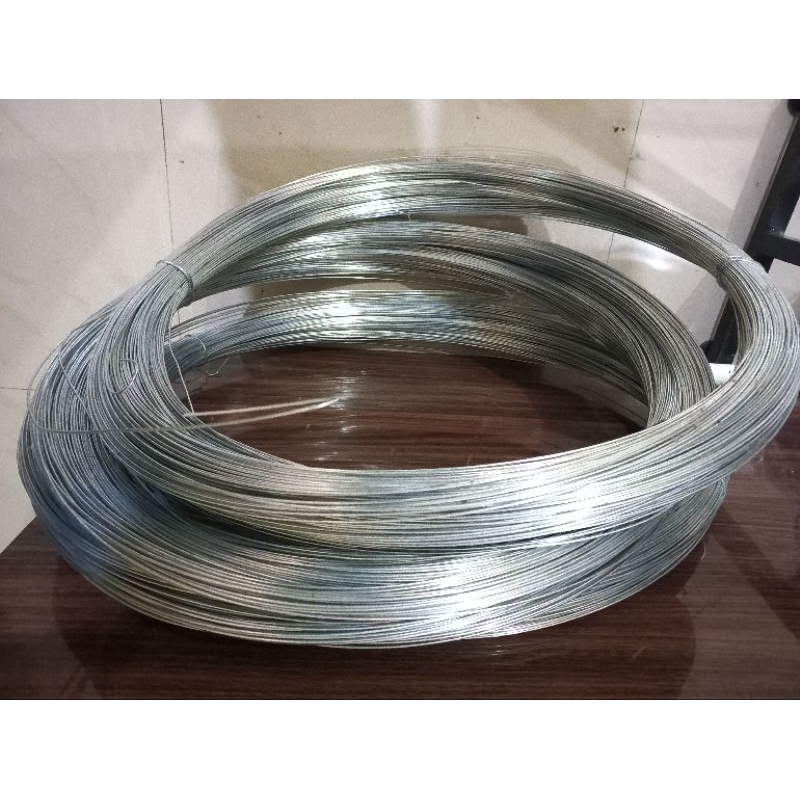 Jual Kawat Seng BWG 16(1,6mm) / Kawat Galvanis 1/2 Kg dan 1 Kg | Shopee Indonesia