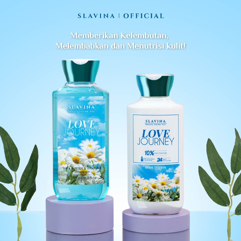 Jual SLAVINA - Love Journey Paket Body Lotion & Shower Gel - Wangi Parfum Mewah Nagita Slavina ...