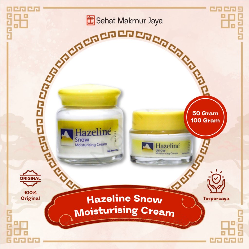Jual Hazeline Snow Original Moisturizing Cream Isi 100 Gram ...