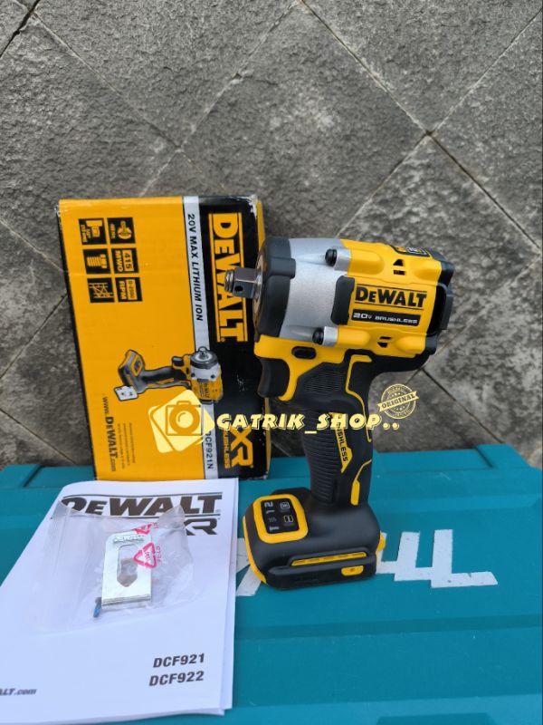 Jual Impact Wrench Dewalt DCF921 20V XR Impact Baterai Dewalt 20V ...