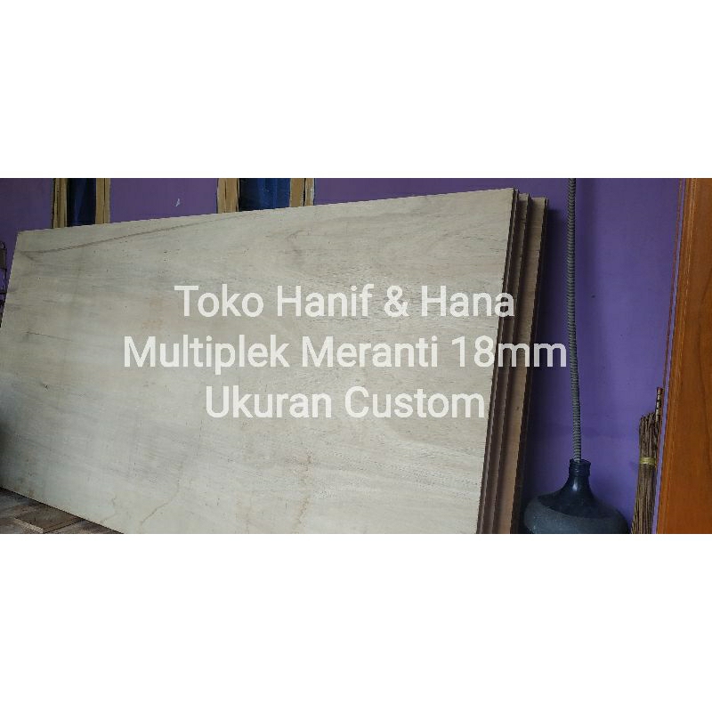 Jual Multiplek Triplek 18mm Meranti Multiplek 100cm Custom Ukuran Lebar ...